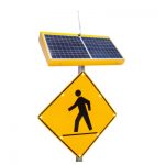 Urban Renewables | Solar Series Pedestrian Activated Crosswalk Sign ...